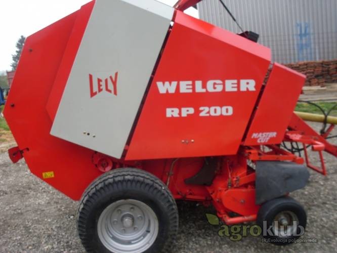 ROLO BALIRKA WELGER RP 200 - Mehanizacija - Poljoprivredni oglasnik ...