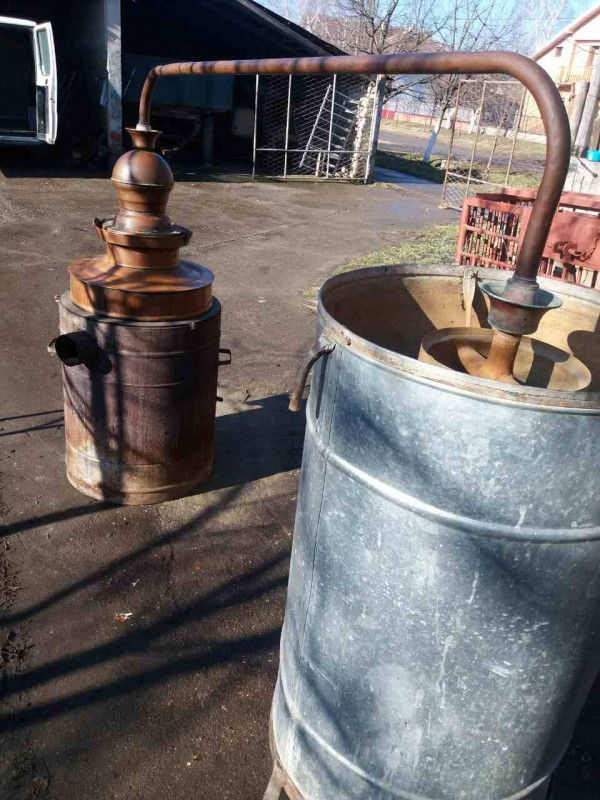 Kazan za pecenje rakije 100l - Oprema i delovi - Poljoprivredni ...