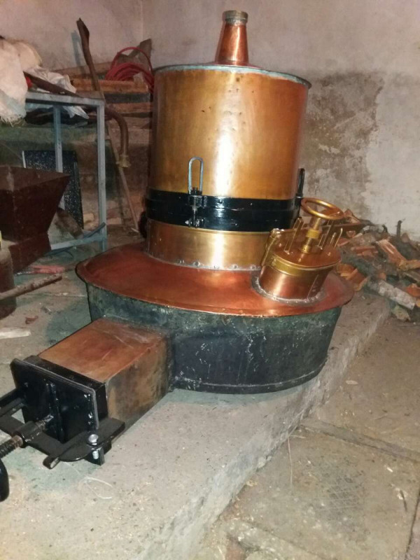 Kazan za pecenje rakije 200l - Oprema i delovi - Poljoprivredni ...