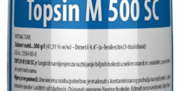 Topsin M 500 SC - Fungicidi - Poljoprivredni oglasnik | Agroklub.com