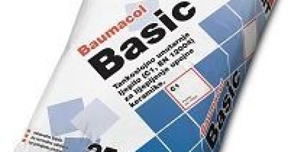 BAUMACOL BASIC 25 KG C1 LJEPILO ZA KERAMIKU BAUMIT - Građevinski materijal - Poljoprivredni ...