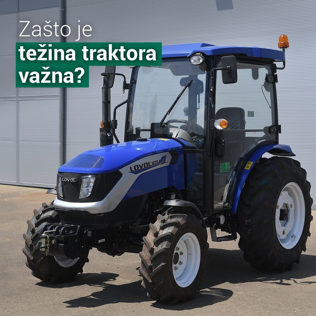 Težina traktora nije samo broj već jedna od najzna... - Zid ...