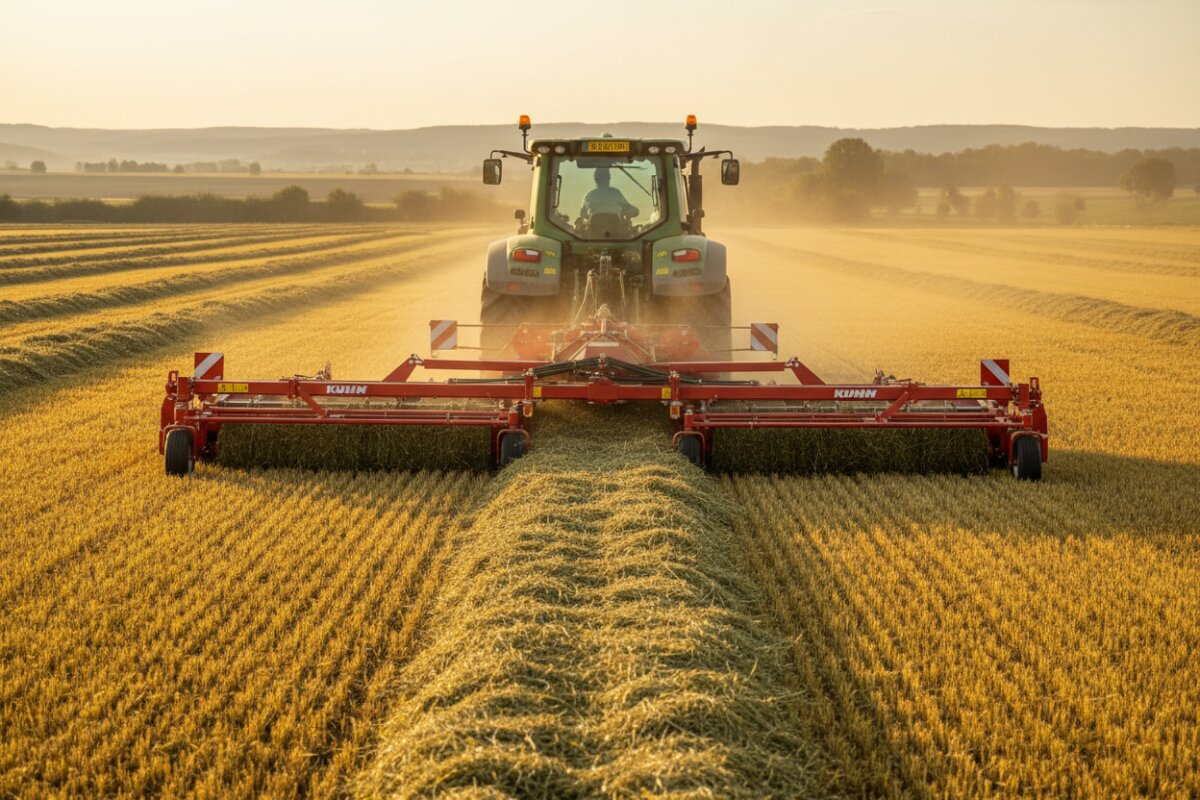 Novi KUHN MERGE MAXX 950 za sakupljanje otkosa! - Ratarstvo | Agroklub.com
